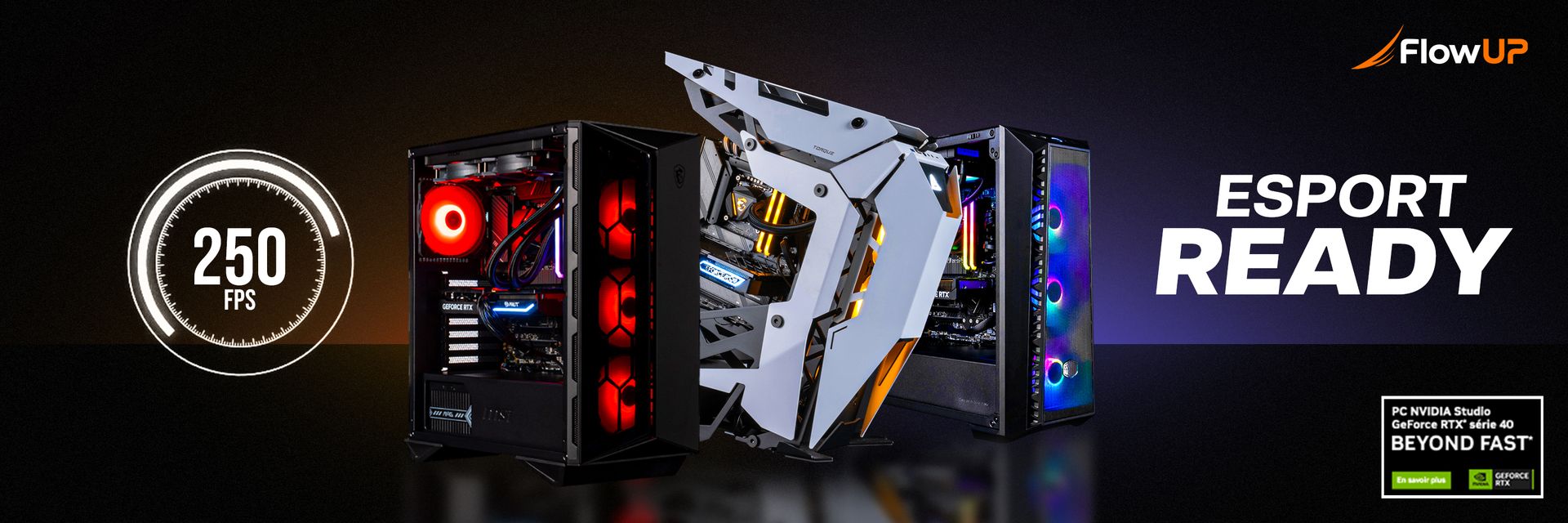 FlowUP | Découvrez nos PC gamer